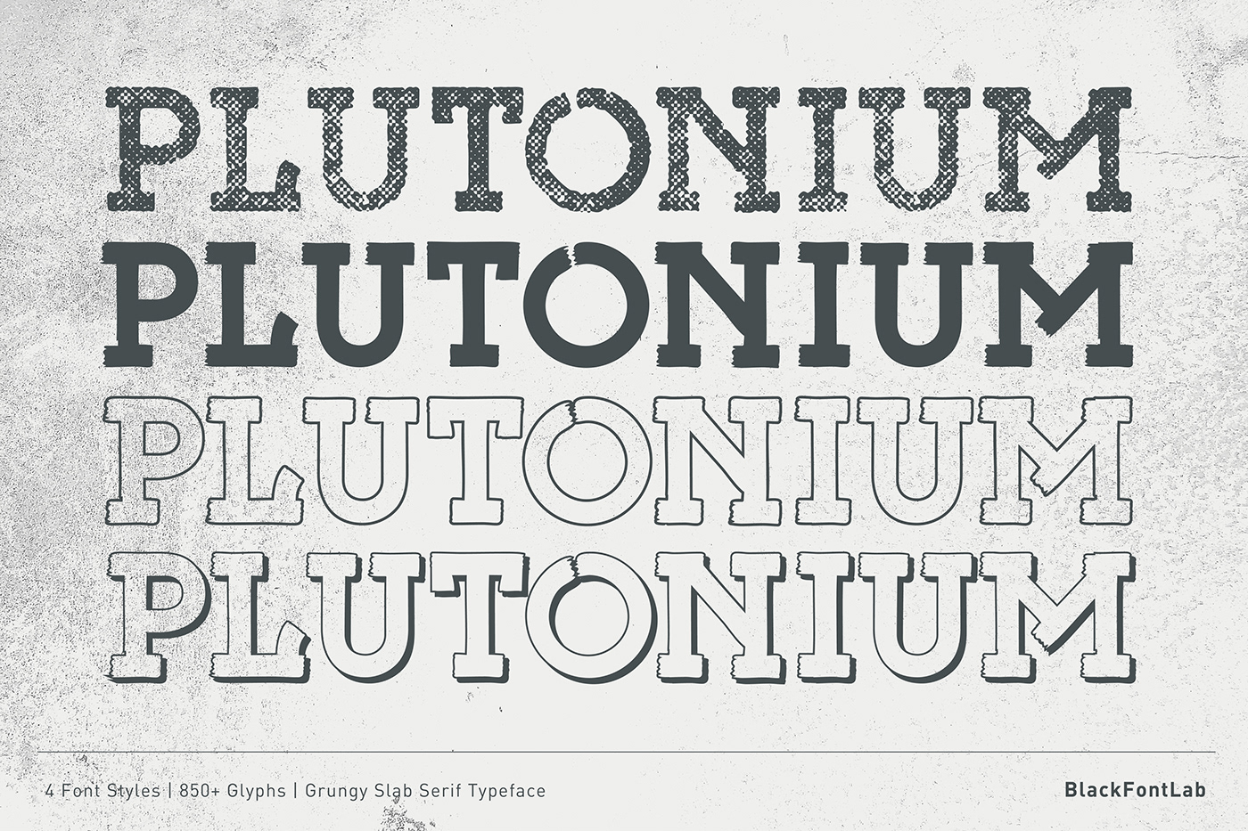 Plutonium, A Free Font From Black FontLab - Typeyeah.