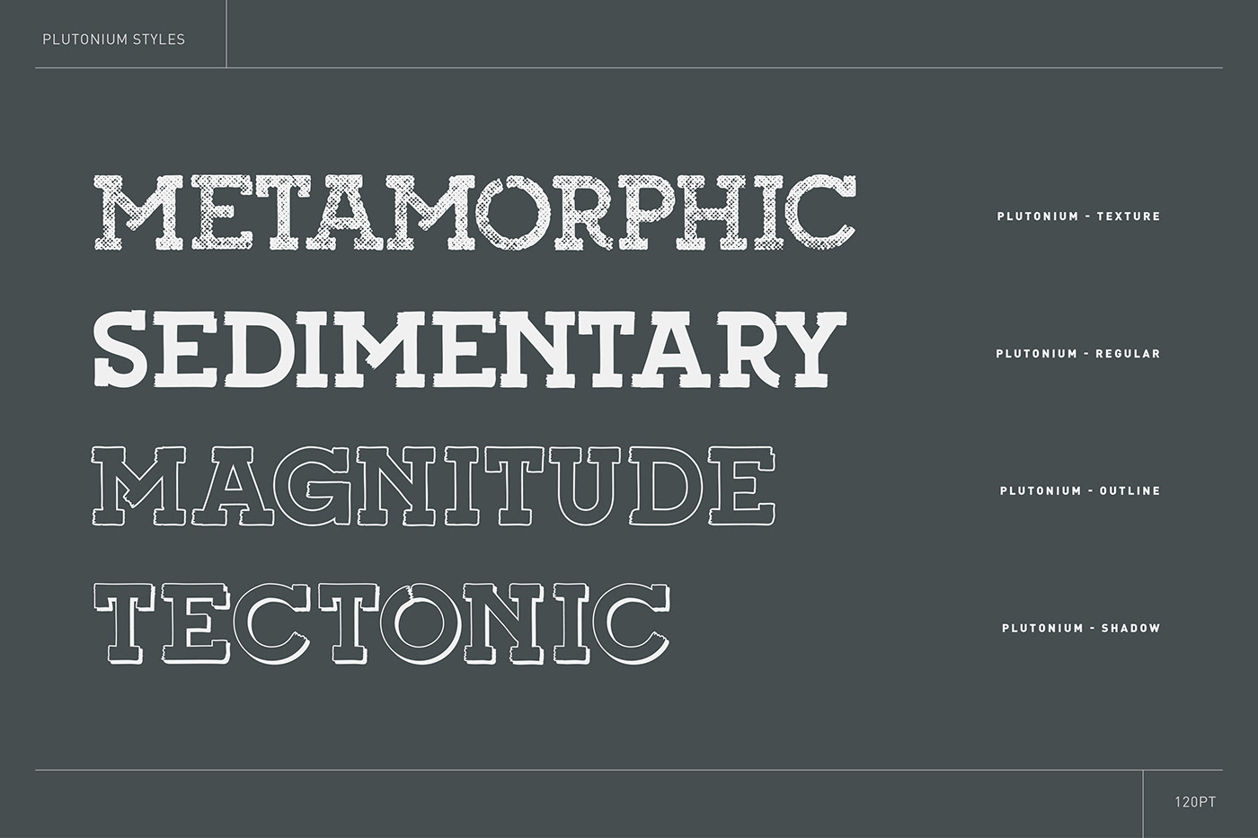 Plutonium, A Free Font From Black FontLab - Typeyeah.