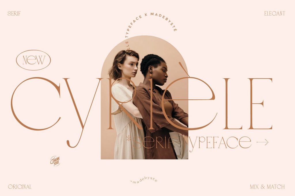 Cyriele, by Madebysté Studio - Typeyeah.