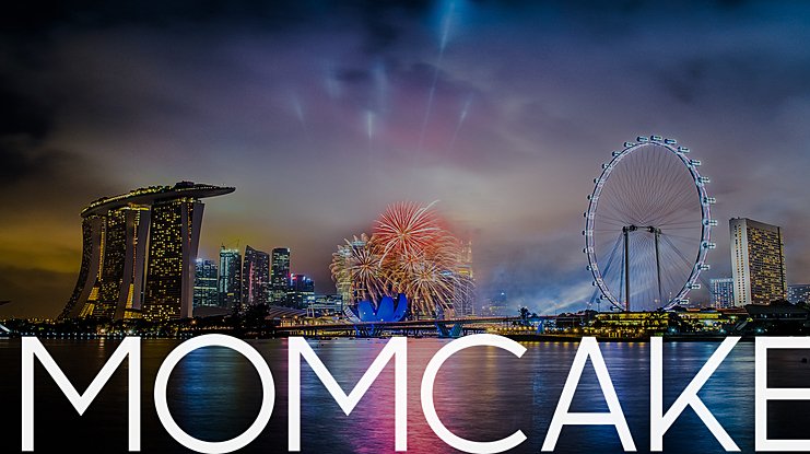 Momcake, Free Font by Rivian Art - Typeyeah.