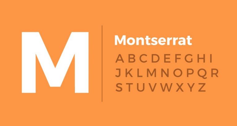 Montserrat, Free Font by Julieta Ulanovsky - Typeyeah.